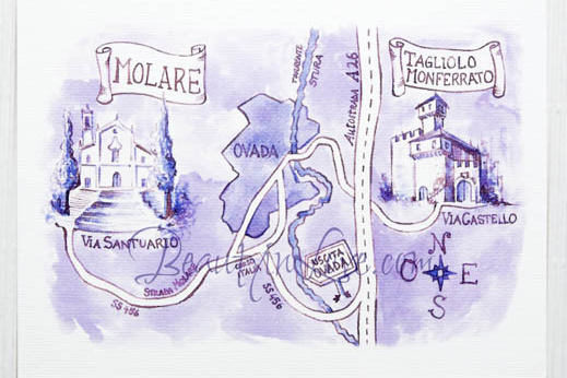 DISEGNO PERSONALIZZATO MAPPA e ATMOSFERE: MAPPA personalizzata su ...